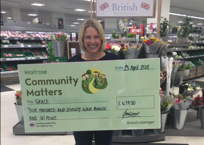 Thank You Waitrose - GRACE Charity